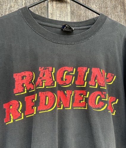 VINTAGE WWE STONE COLD STEVE AUSTIN RAGIN REDNECK Graphic T-Shirt (XL ...