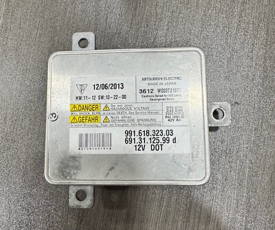 Porsche 911 991 Boxster Cayman 981 Xenon HID Headlight Ballast OEM ...