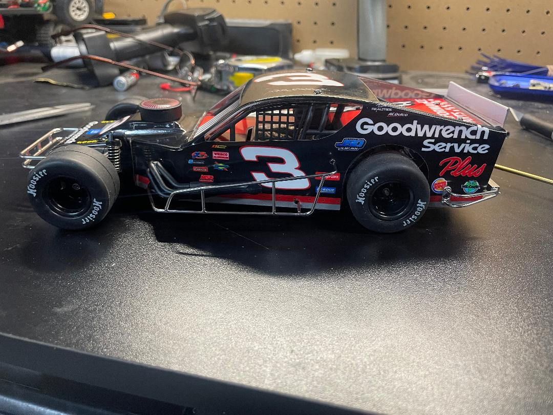 1RC ASPHALT MODIFIED 1RC6058 WRAP DALE EARNHARDT 2001 THEME | eBay