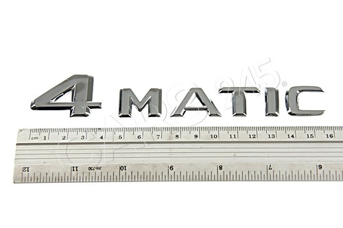 Genuine MERCEDES Cla Glc Gle Gls C117 C216 TS Model Plate 4-matic ...