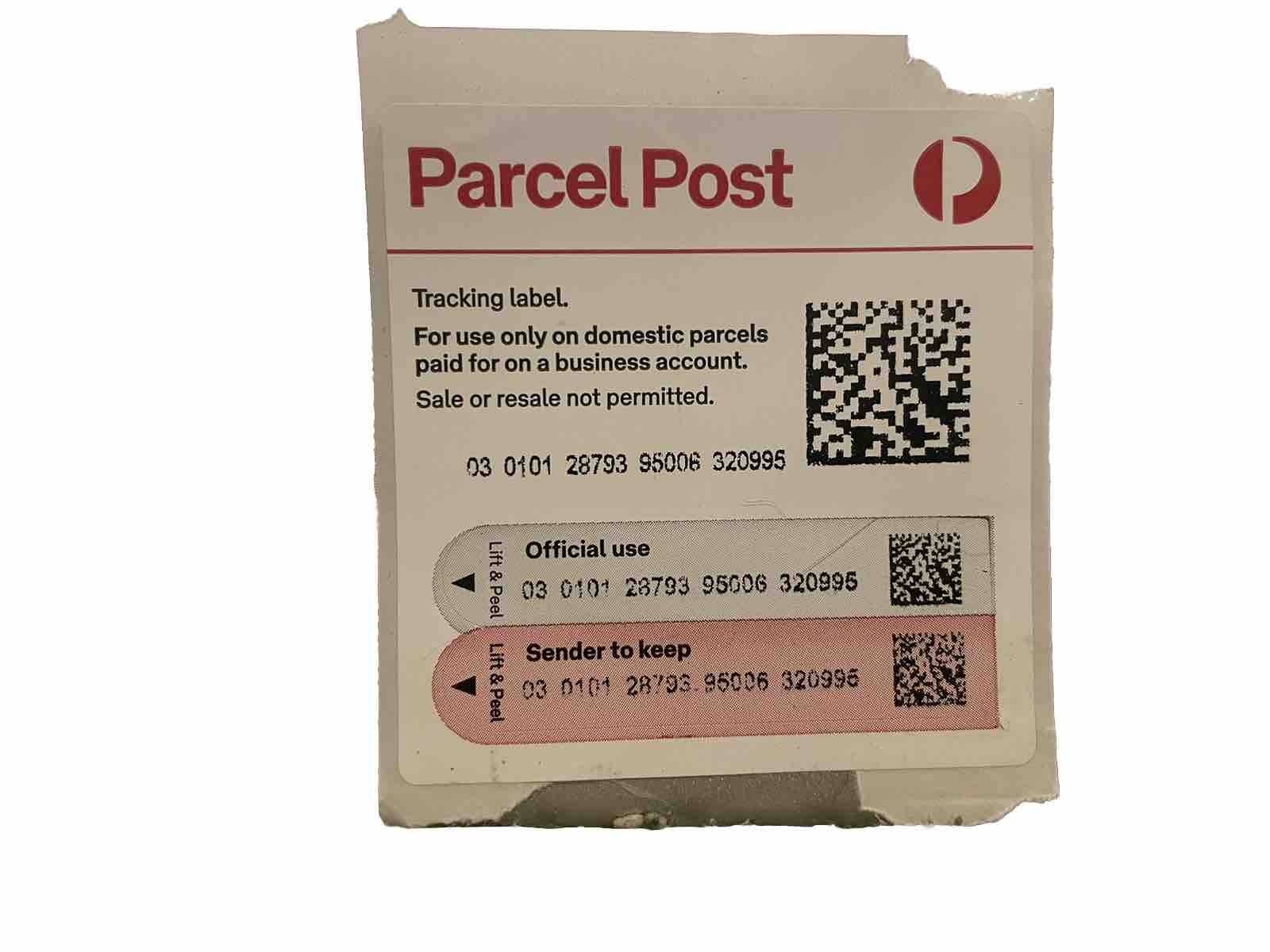 10pcs Tracking Label Parcel Label Auspost Proof of Delivery QR Code ...