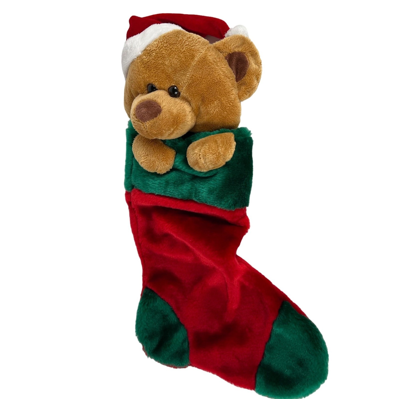 Prima Creations Plush Bear Christmas Stocking | eBay