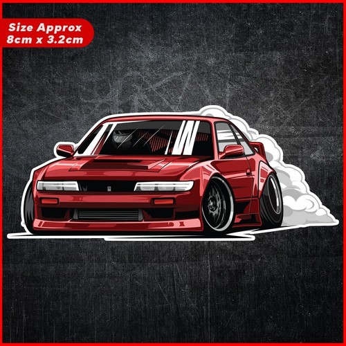 Nissan Silvia S13 Drift Jdm Sticker Laptop Car Ute Mancave Toolbox ...