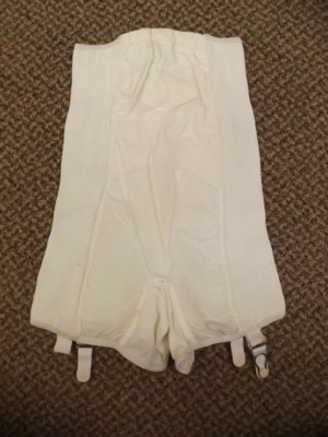 Rubber Vtg 50s 60s NEW High Waist Long Leg Shaper Girdle Garters ...