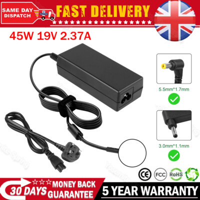 45W Power AC Adapter Charger Cord For ACER Model ADP-45FE F ACER ASPIRE ...