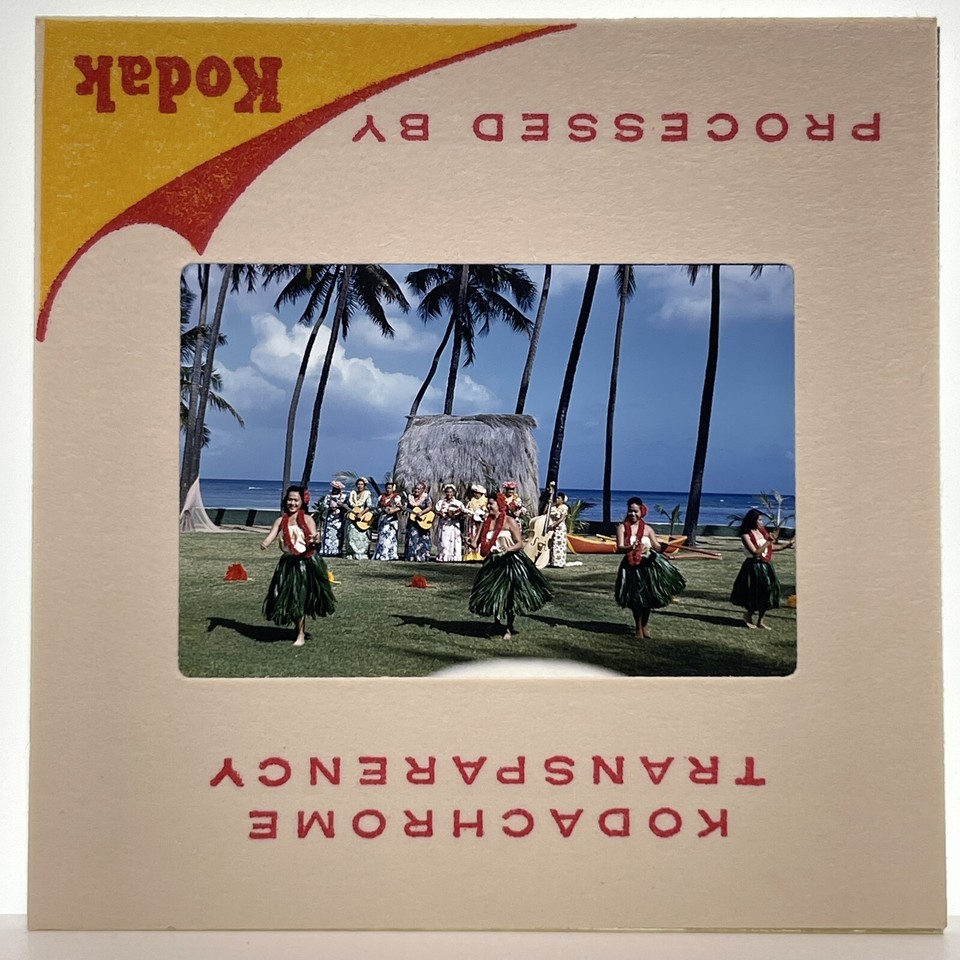 Vintage 60s 35mm Slide Hawaii a Hawaiian Band and Hula Dancers | eBay