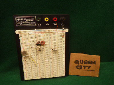 vintage JDR Microdevices project design board/bread board Circuit ...