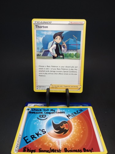 Thorton 167/196 Lost Origin Regular Uncommon Pokemon Card | eBay