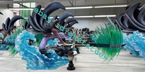 NEIJUAN STUDIOS One Piece Dracule Mihawk Resin Statue In Stock Two ...