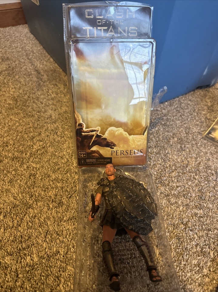 NECA Clash of the Titans 2010 Perseus 7in Figure w/ Sword & Shield | eBay
