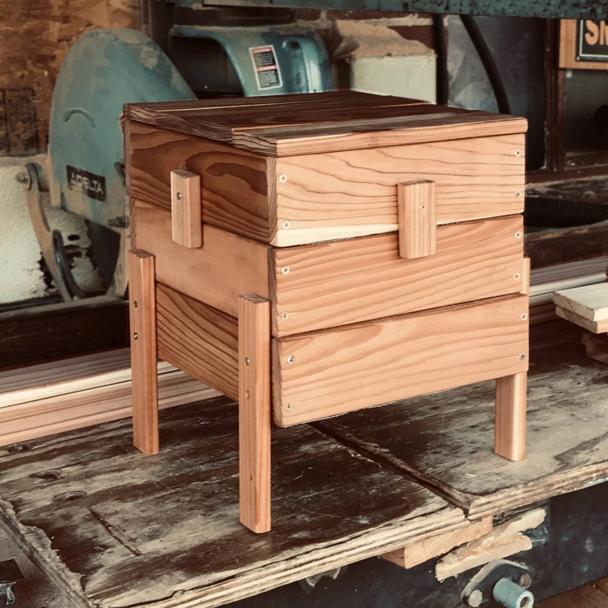 DIY Tier Worm Composting Bin Plan