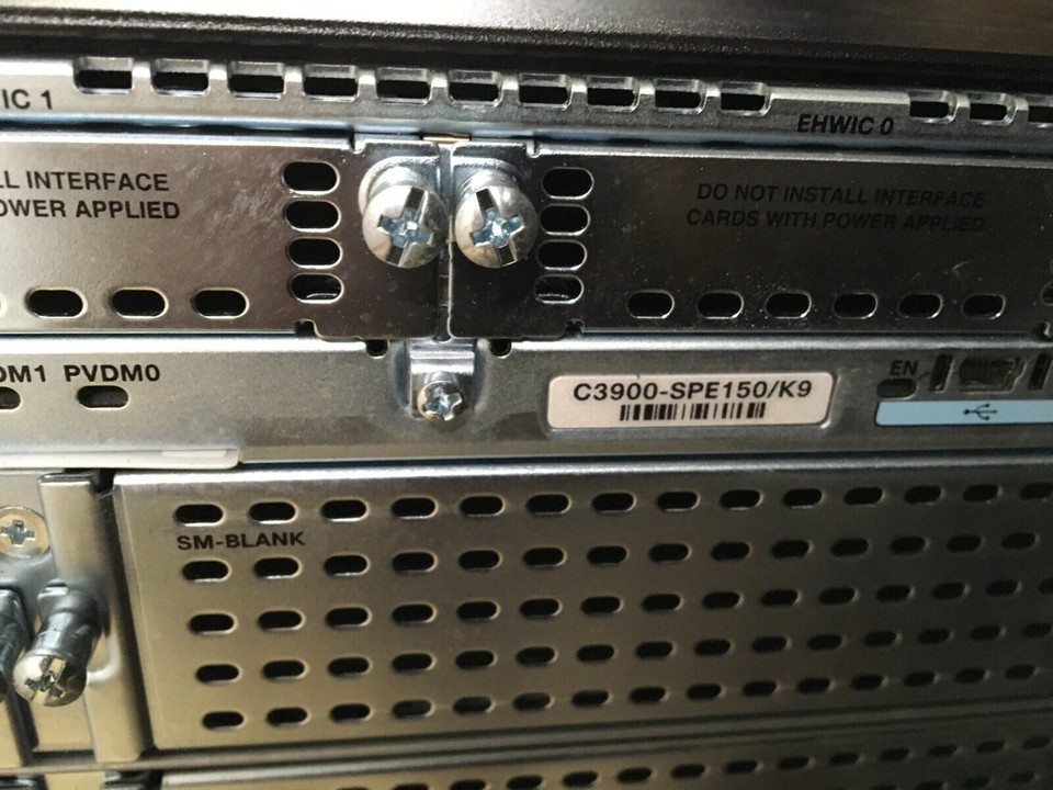 CISCO 3945/K9 3900 SERIES ROUTER C3900-SPE150/K9 | eBay