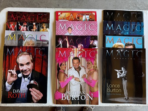 Magic Magazine for Magicians 2010 FULL YEAR Lance Burton Mark & Nani ...