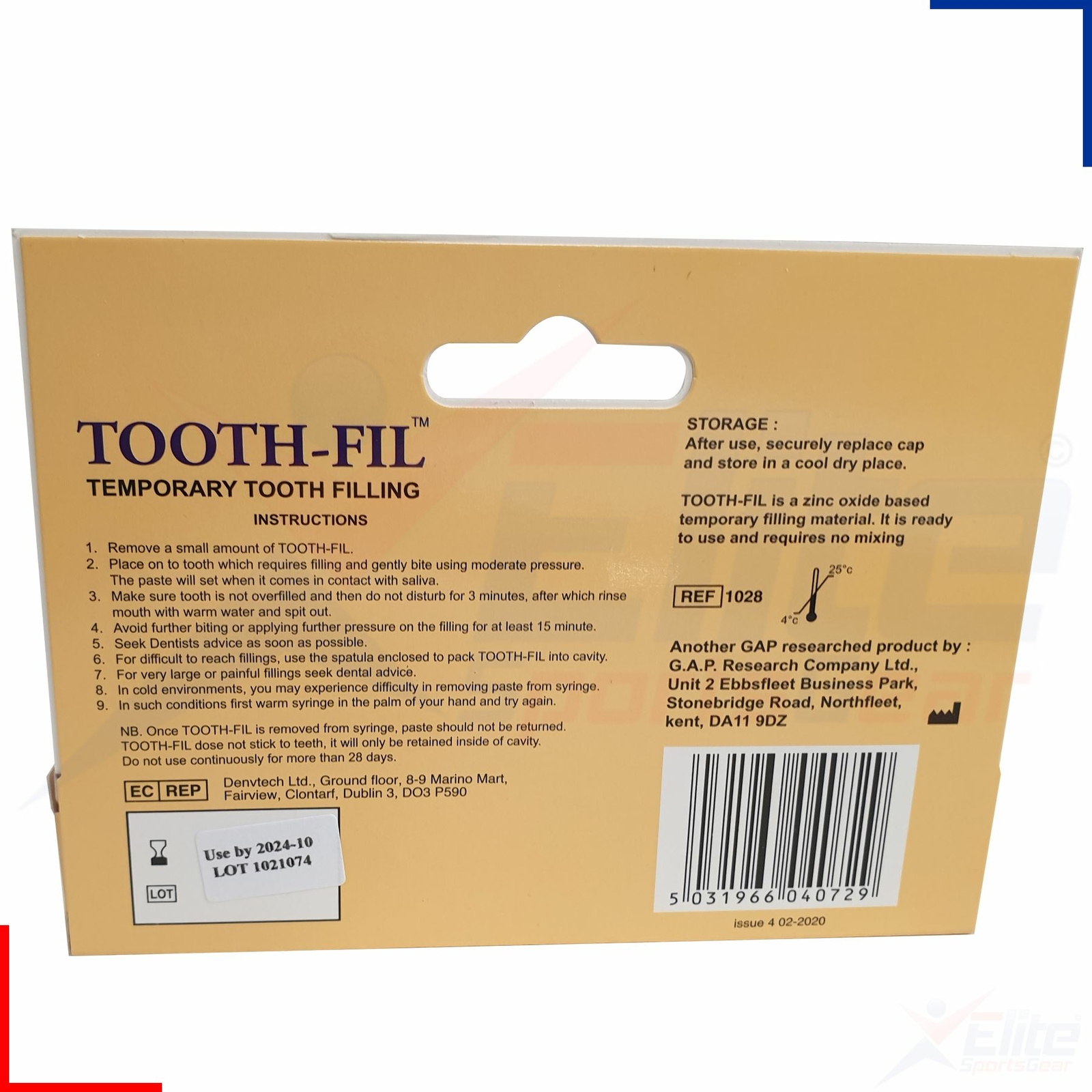 DR Denti Tooth Fill - Dental Hole Repair Kit Temporary Filling 10 ...