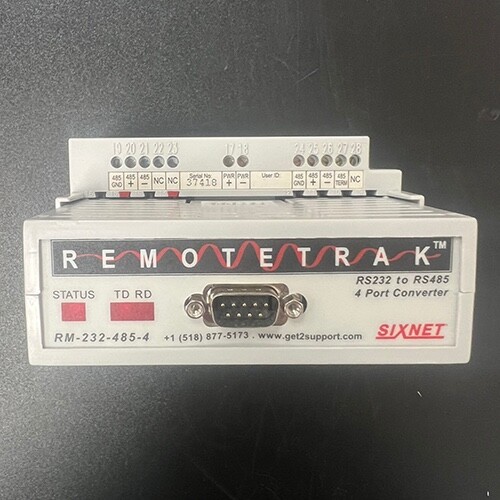 Sixnet RemoteTrak RM-232-485-4U, Red Lion I/O Module, Modbus RS485 ...