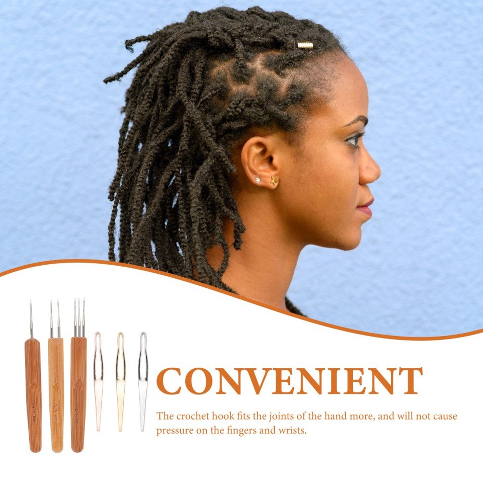 Crochet Hook Needle Dread Retwist Tools Dreadlock Accessories | eBay UK