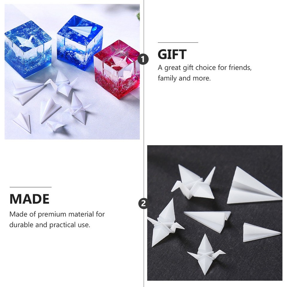 3 Count Plane Model Kit Crystal Epoxy Adornment DIY Silicone Mold | eBay UK