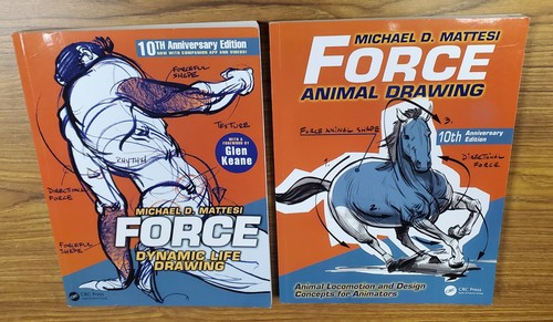 FORCE: Dynamic Life Drawing & Animal Drawing Paperbacks by Mattesi Mike ...