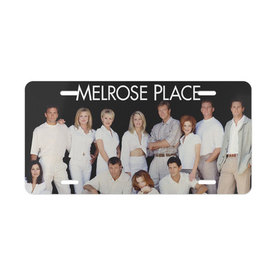 Melrose Place Classic TV Show License Plate | eBay