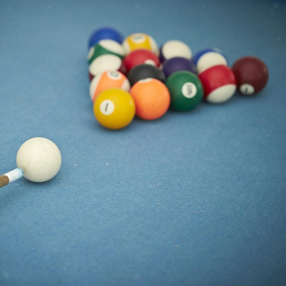 16x Billiard Balls Pool Cue Balls Set 5.7cm/2.3inch Recreational Sport ...