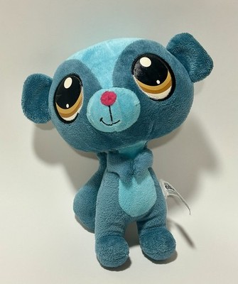 2014 Hasbro Littlest Pet Shop Teal Mongoose Stuffed Plush Animal 9" no ...