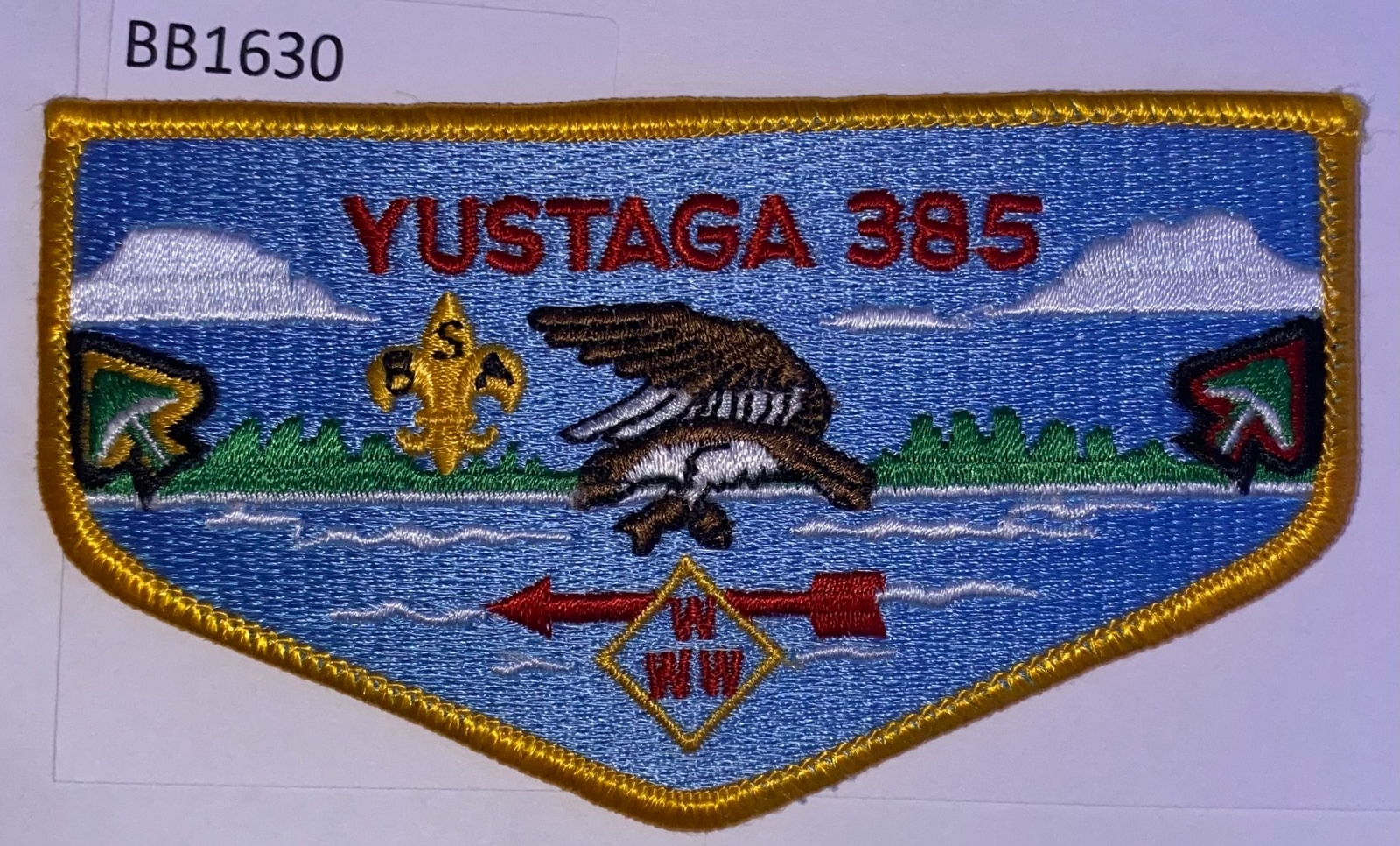 Boy Scout OA Flap Yustaga Lodge 387 | eBay