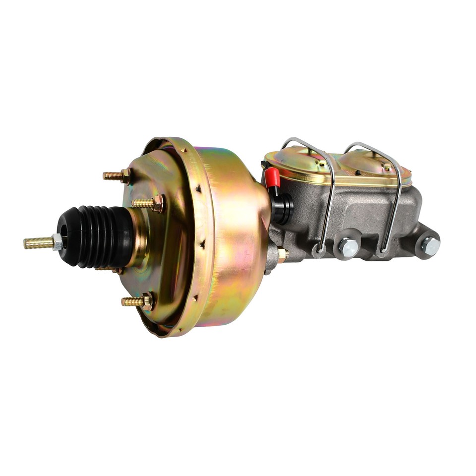 7" Zinc Street Hot Rod Custom Power Brake Booster & Bail Top Master ...