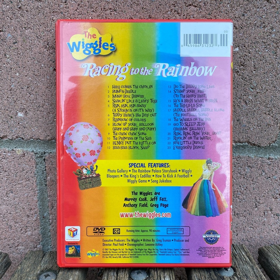 The Wiggles: Racing to the Rainbow DVD - Used - Good Condition - Free ...