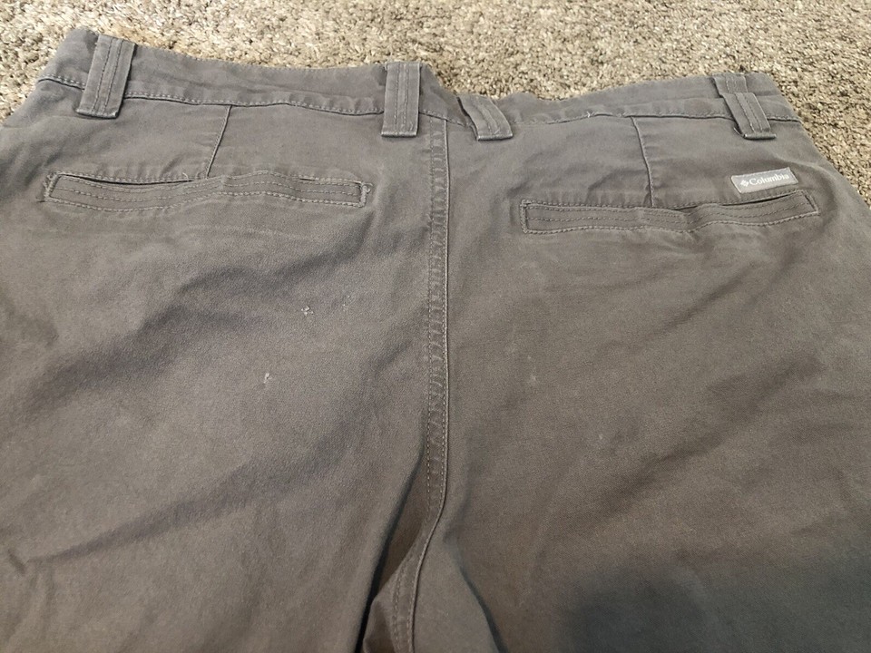 Columbia Hiking Shorts Mens 34 x 10" Inseam Flat Front | eBay