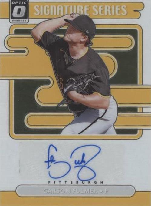 2021 Panini Donruss Optic - Signature Series Carson Fulmer #SS-CF (AU ...