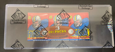 1978 Topps Football Grocery Wax Tray Rack Pack BBCE Sealed Wrapped ...