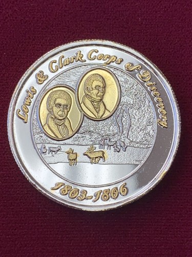 2005 Arch Coal Inc. "President's Safety Award" Lewis & Clark 1 oz .999 ...