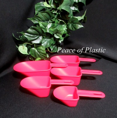 TUPPERWARE New RED MEASURING Cups SCOOPS | eBay