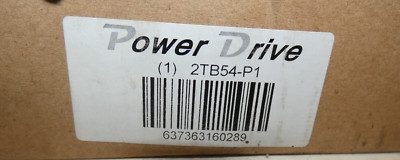POWERDRIVE LLC 2TB54-P1 Sheave | eBay