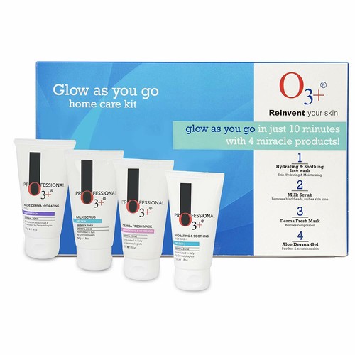 O3+ Glow As You Go Home Care Kit For Normal To Dry Skin 50 gm | eBay