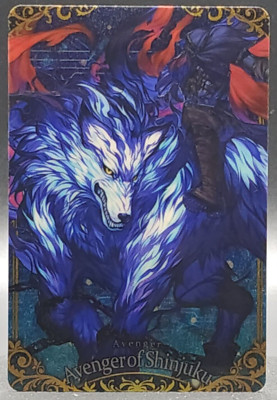 Avenger of Shinjuku Fate Grand Order Wafer TCG Card FGO BANDAI Japanese ...