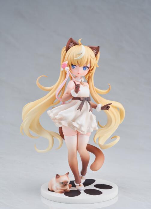 Anime Siamese Cat Girl 1/6 PVC Action Figures Model Statues Collectible ...