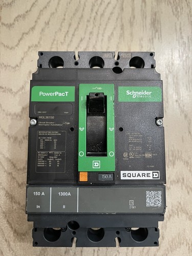 Square D HGL36150 Powerpact Molded Case Circuit Breaker | eBay