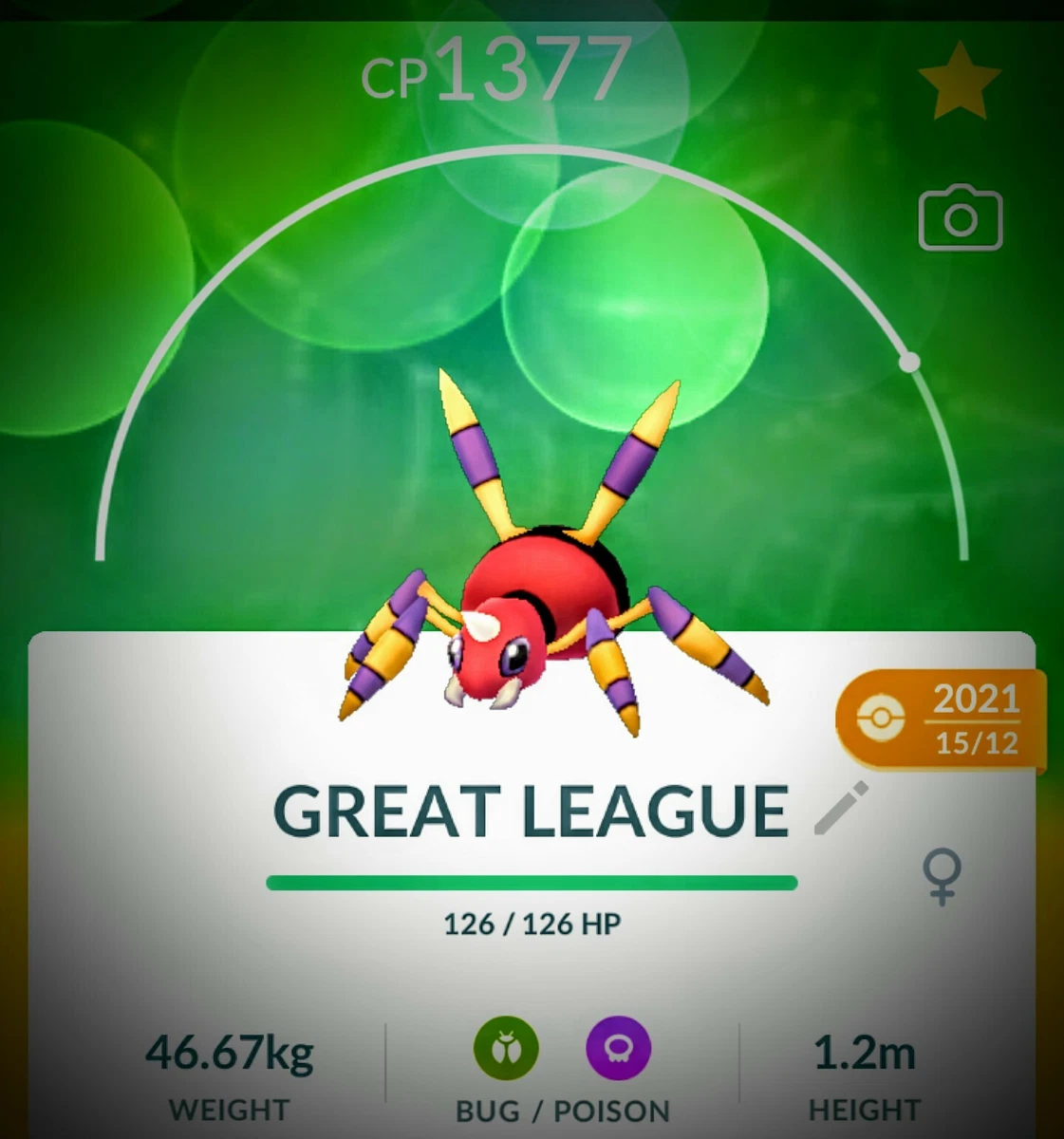 Pokemon Spinarak Evolution