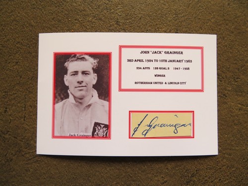 Jack Grainger - Rotherham United & Lincoln City | eBay