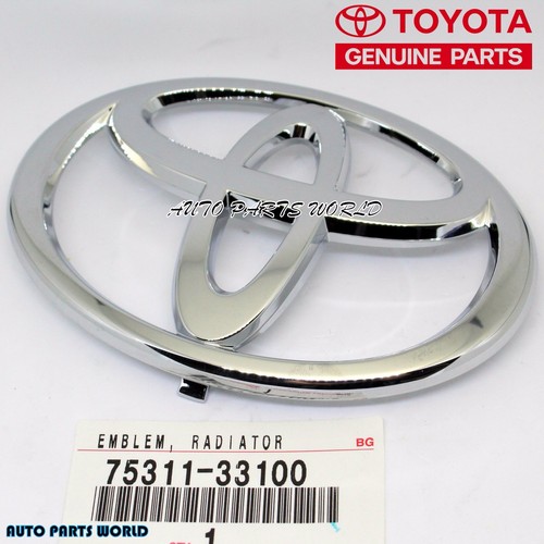 GENUINE OEM TOYOTA 03-05 4RUNNER | 02-04 CAMRY FRONT GRILLE EMBLEM ...