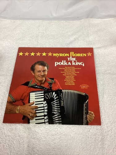 33RPM LP 1975 - Myron Floren The Polka King - Ranwood Records R-8147 ...
