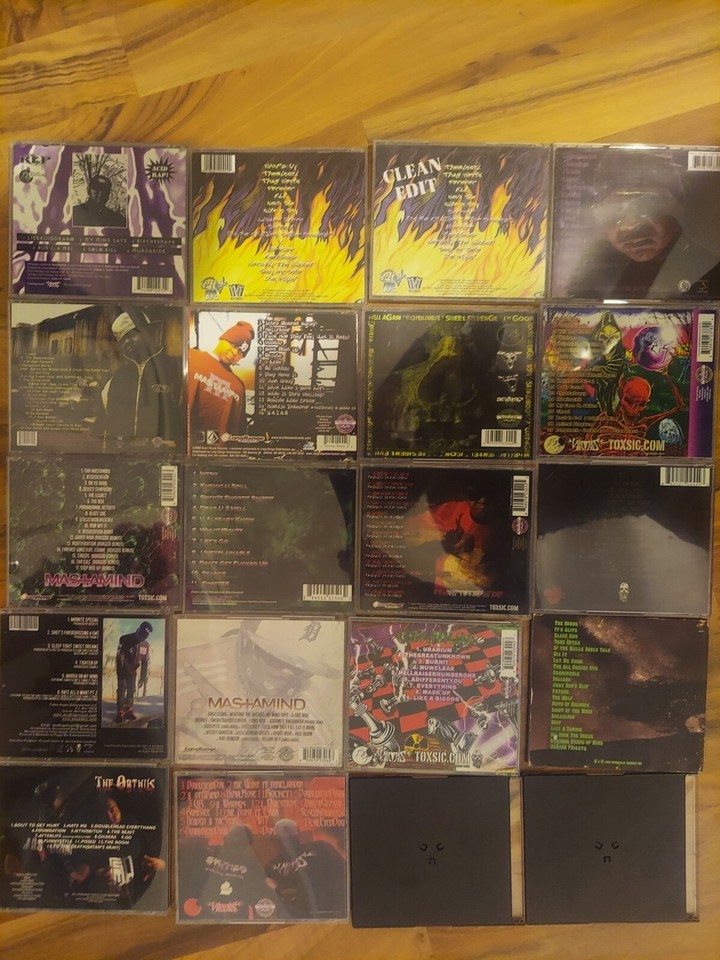 Mastamind 20 CD lot rare detroit acid rap Esham Natas ICP | eBay