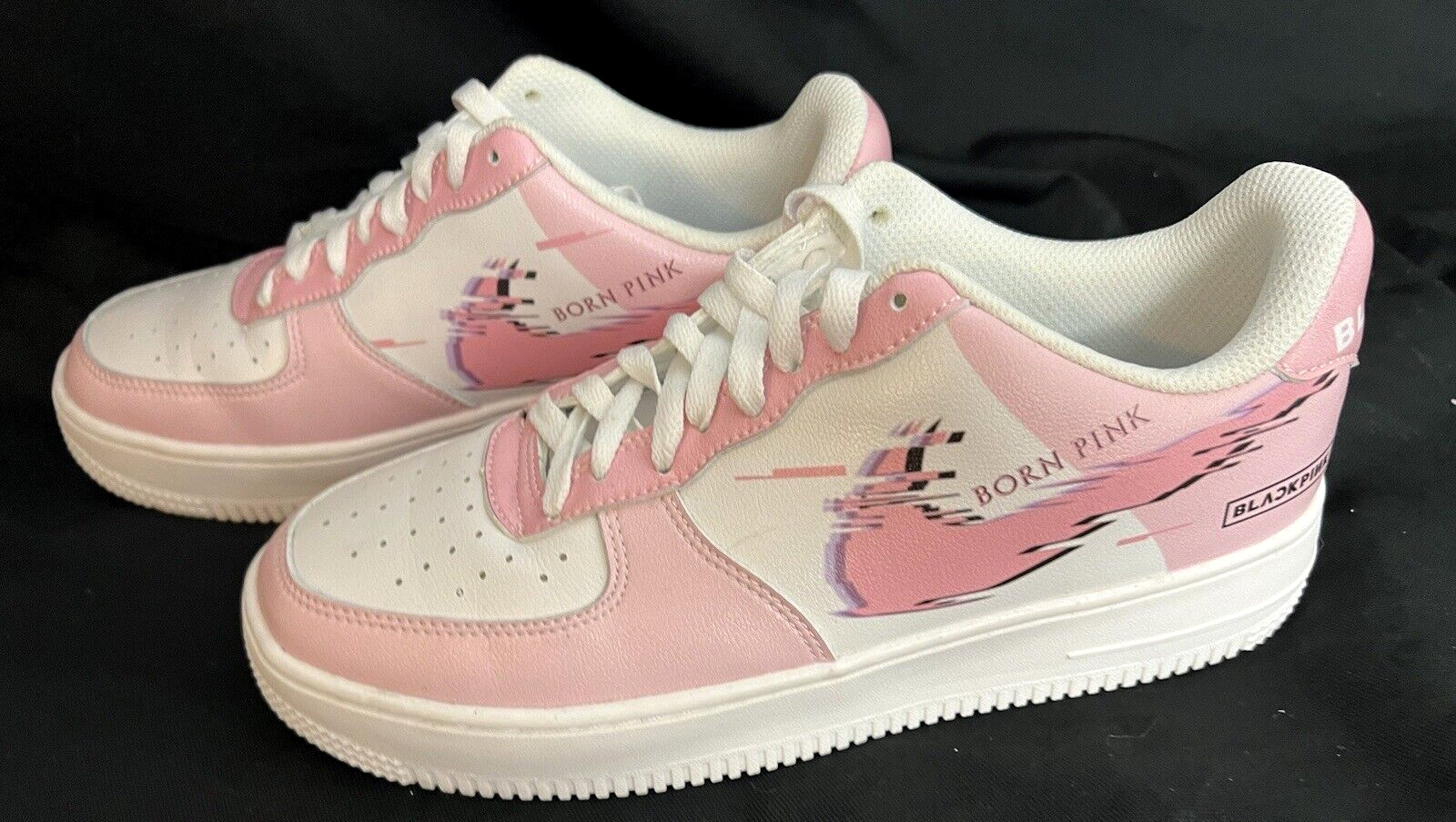 Blackpink K-Pop Born Pink Printed Custom Shoe’s - Gem