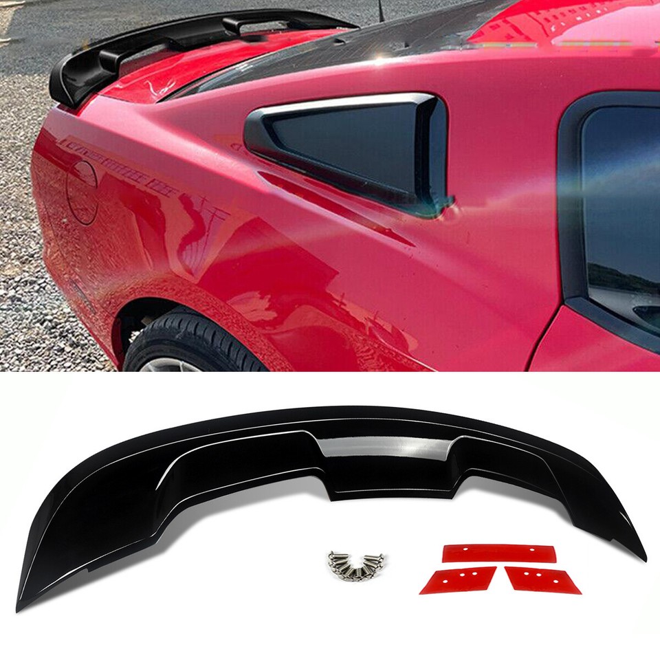 S550 GT500 Style Glossy Black Trunk Spoiler Wing For 2010-2014 Ford ...