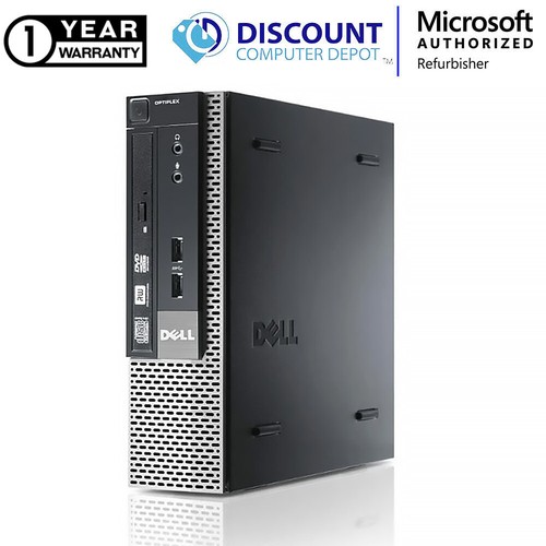Dell Desktop Computer Core i3 3.40GHz USFF 8GB 128GB SSD HD WIFI ...