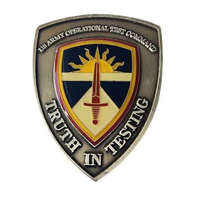 US Army Operational Test Command Truth in Testing From Commander ...