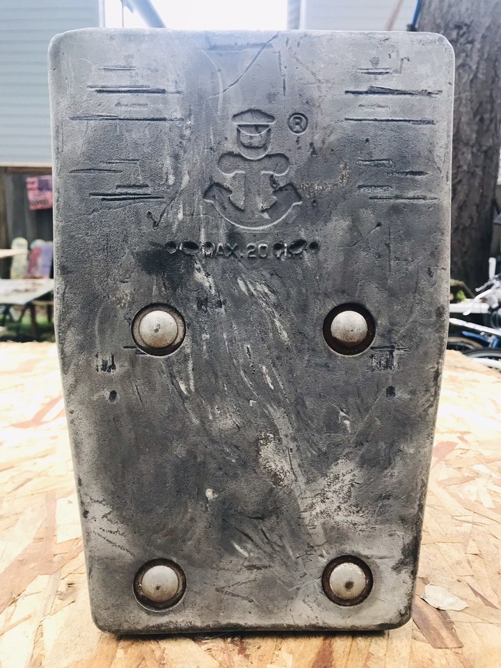 Manual AUXILIARY MOTOR BRACKET 20 HP Outboard Engine Kicker Support ...