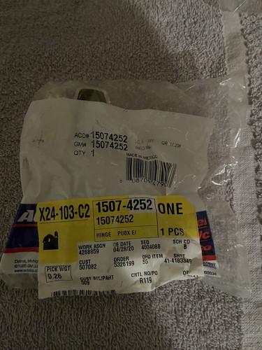 Genuine GM Passenger Side Inner Tailgate Hinge 15074252 | eBay