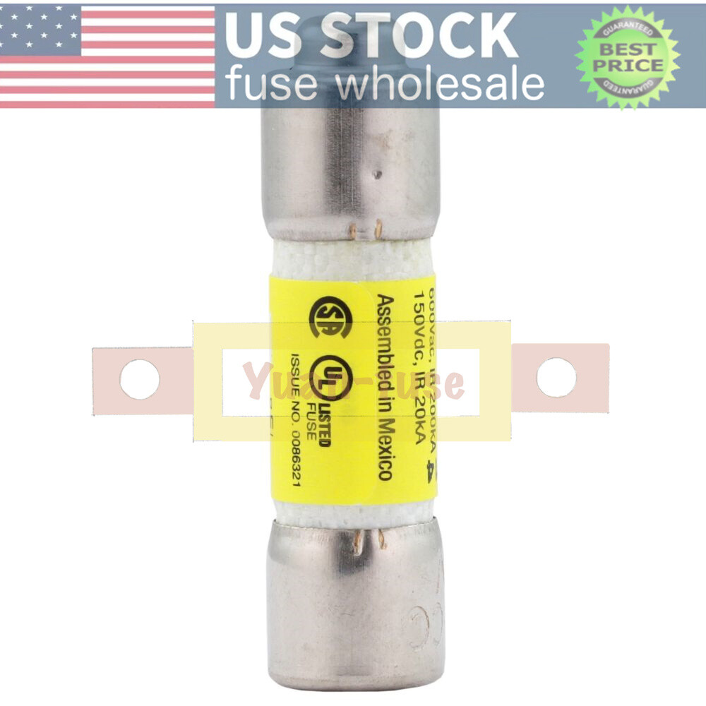 10PCS LPCC6 New Bussmann LP-CC-6 6A 600Vac Time-delay Fuse Fast ...